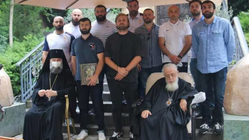 ილია მეორემ ოლიმპიური ნაკრების წევრები დალოცა